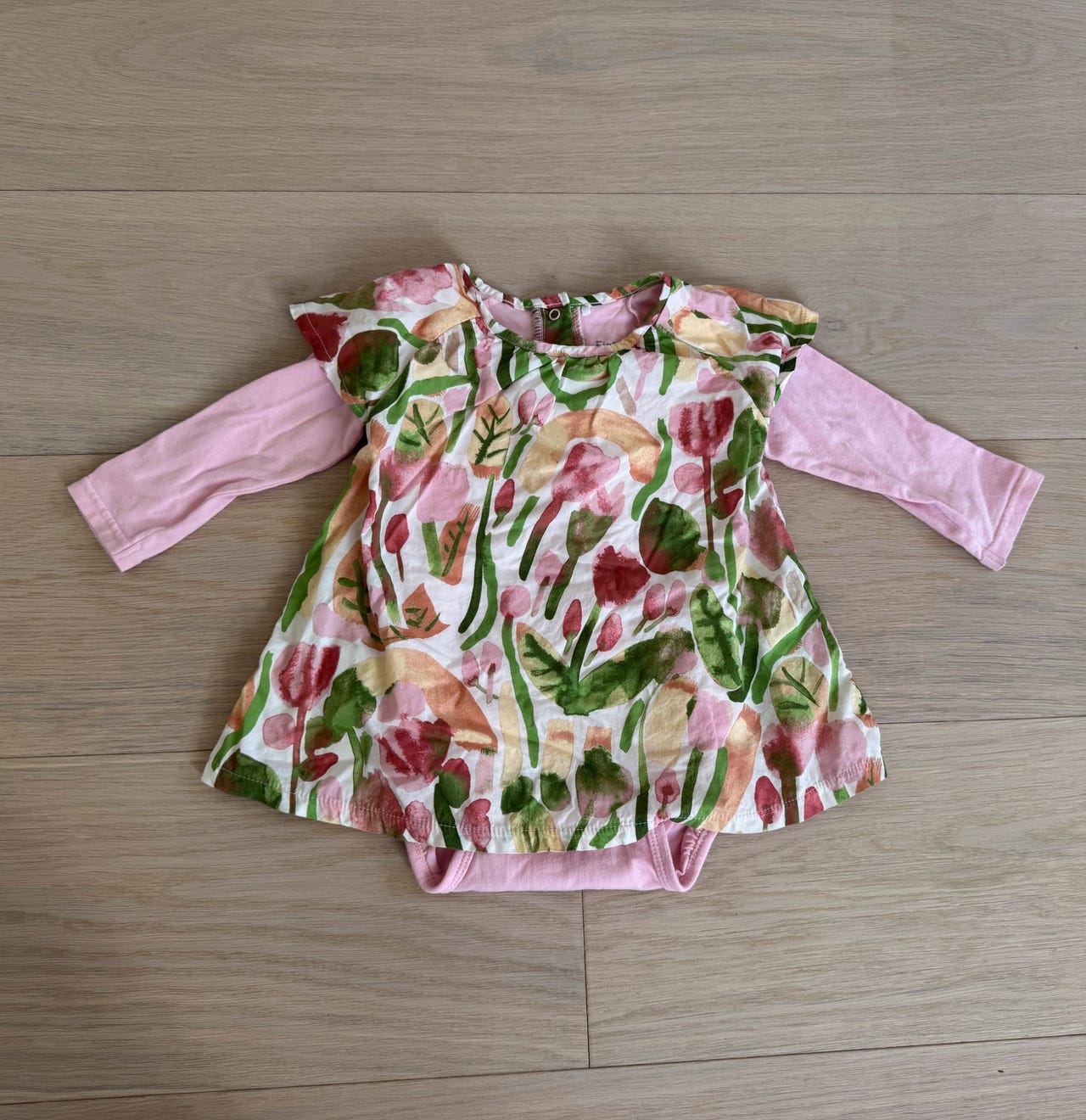 Finlayson kukka luomupuuvilla bodymekko, 74/80 cm | Tori