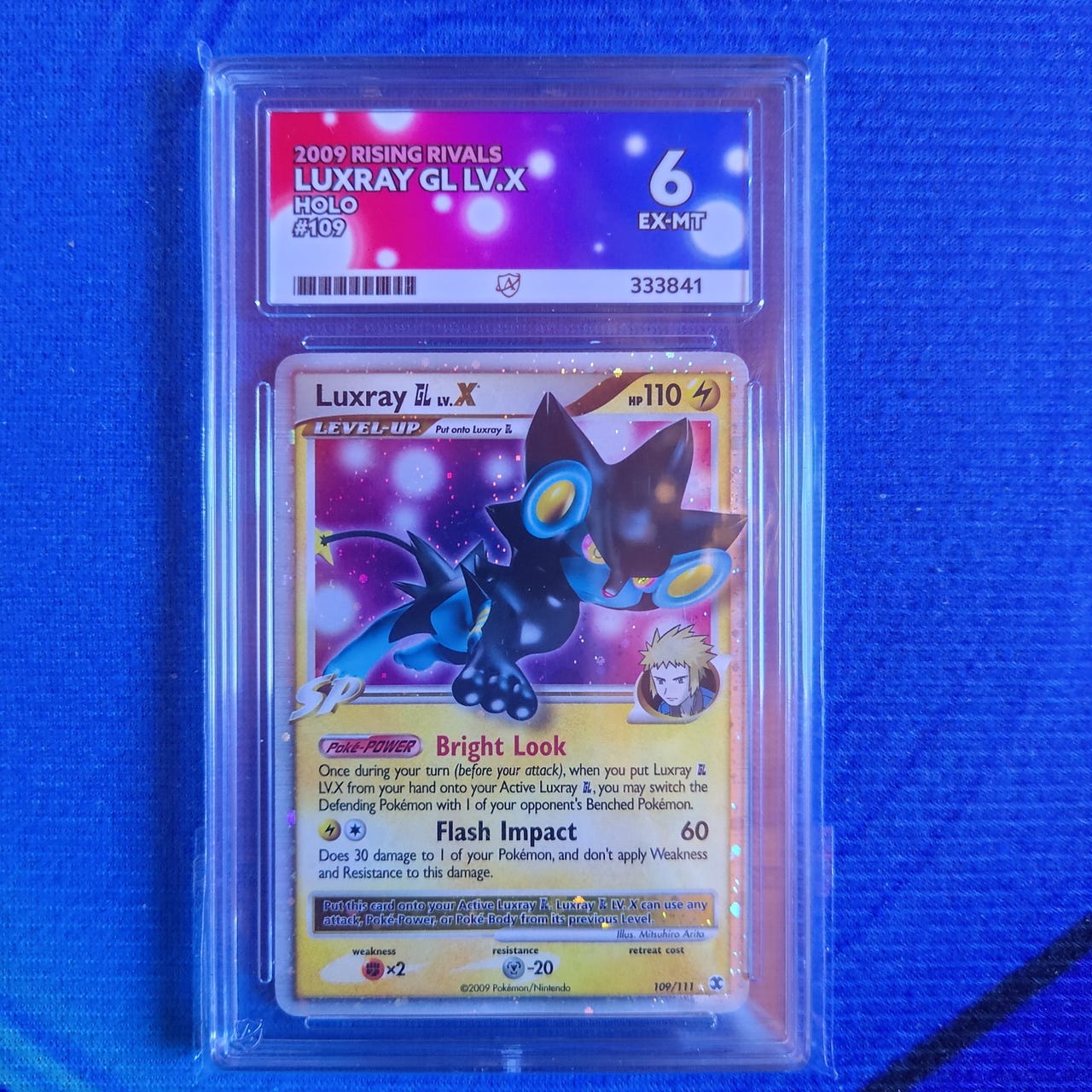 Luxray GL LV.X - 2009 Rising Rivals - ACE 6 pokemon kortti | Tori