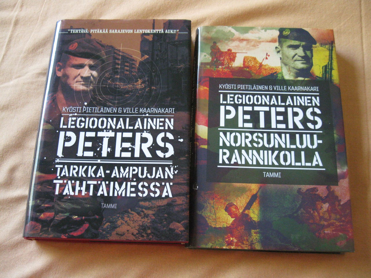 Legioonalainen Peters, Norsunluunrannikolla ja Tarkka-ampujan ...