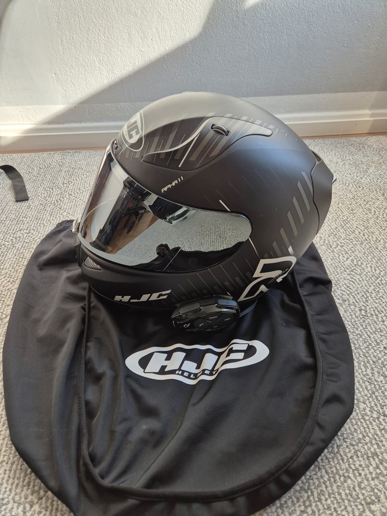 HJC RPHA 11 mp-kypärä + visiirit + kypäräpuhelin | Tori