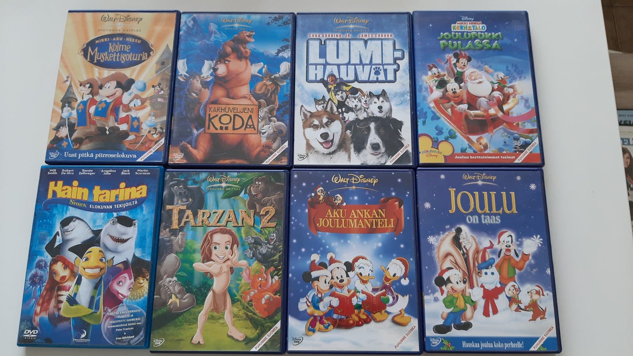 DVD-elokuvia: Disney-leffoja ym. | Tori