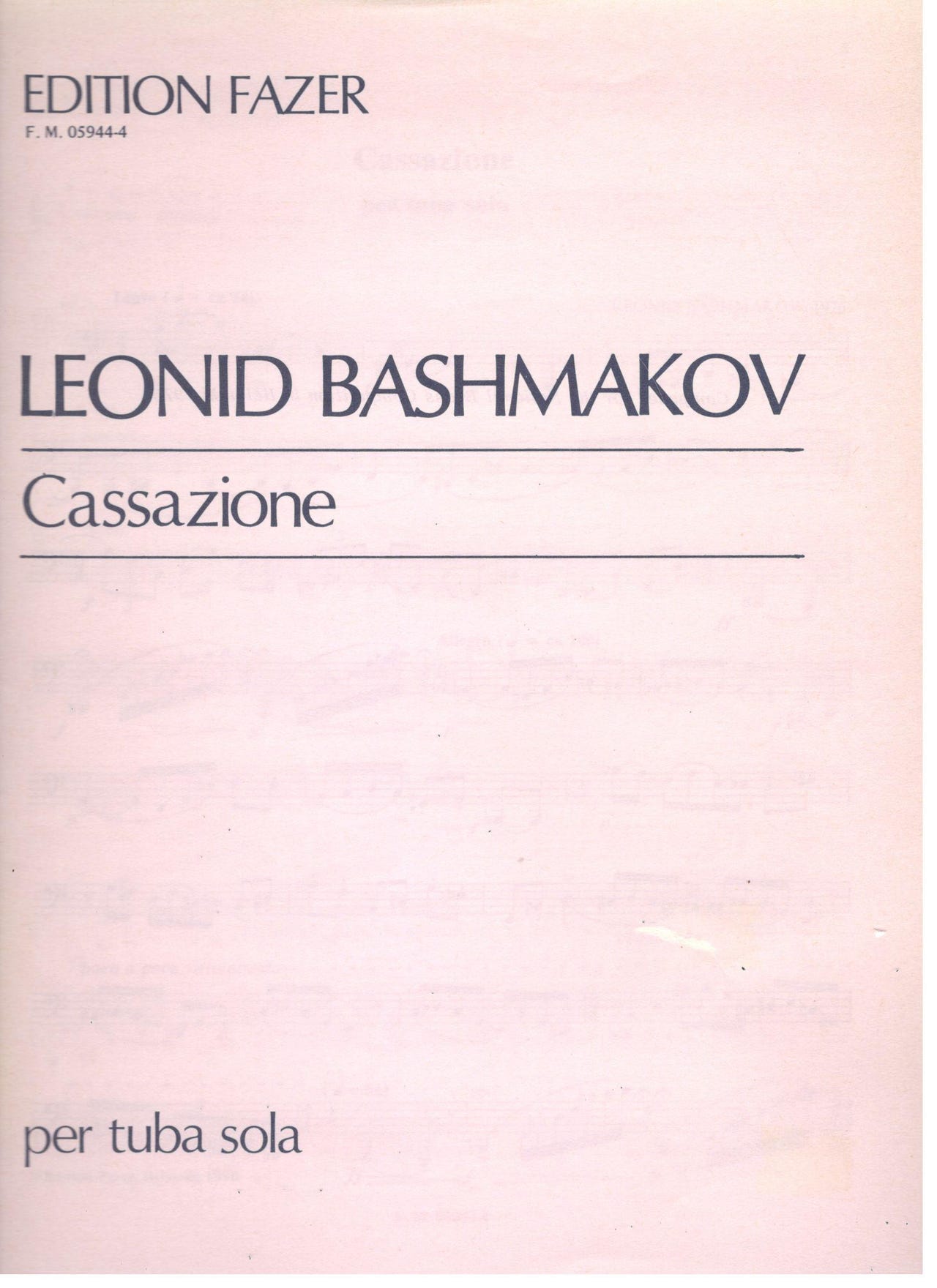 Bashmakov - Cassazione | Tori