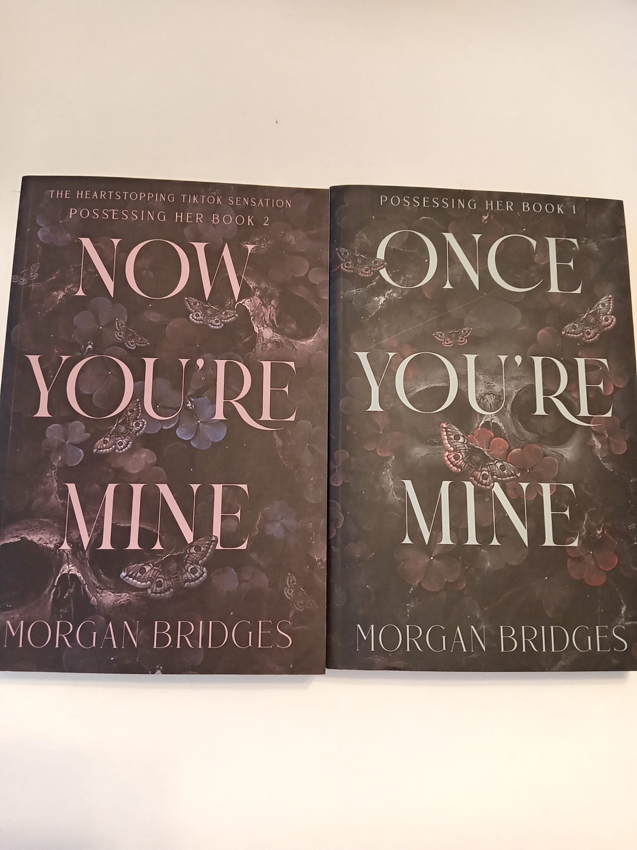 Morgan Bridges:Once you're mine ja Now you're mine kirjat | Tori