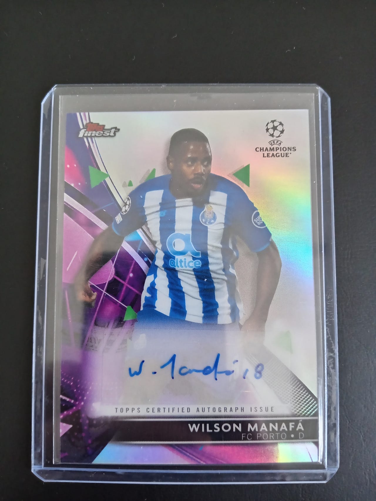 Wilson Manafa nimmarikortti | Tori