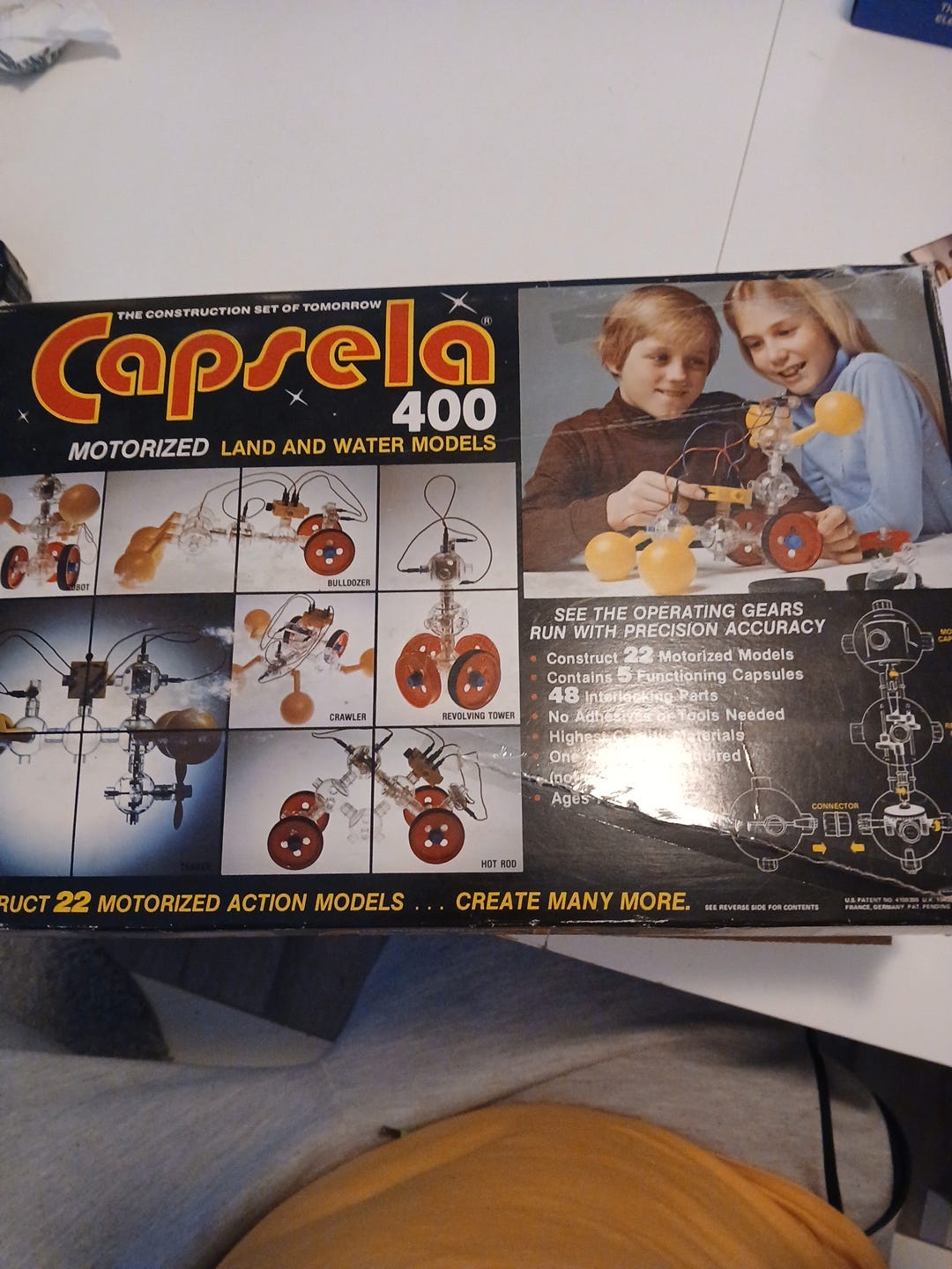 Capsela 400 rakennussarja. | Tori