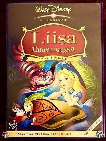 Liisa ihmemaassa DVD Disney piirretty | Tori