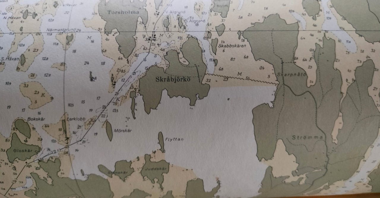 Merikartta ,Eckerö 1969 | Tori