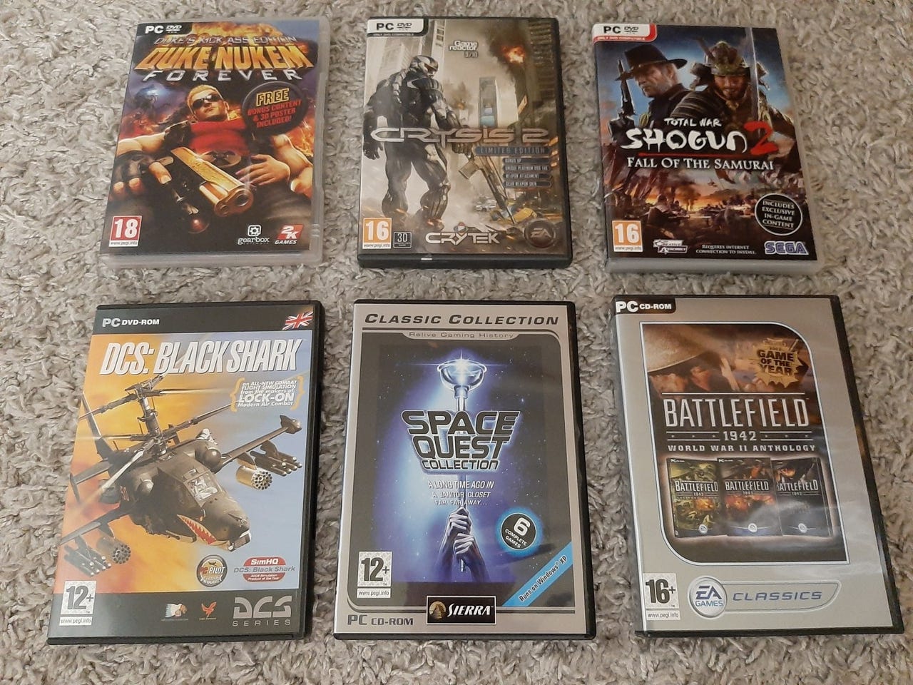 PC pelit 6 kpl | Tori