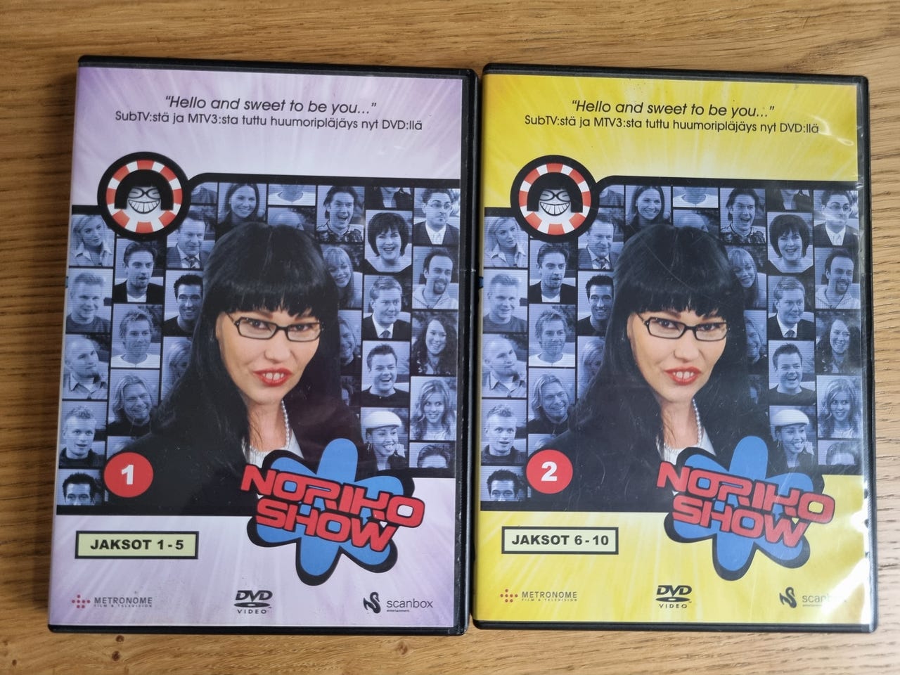 Noriko show 1 & 2 DVD:t, jaksot 1-10 | Tori