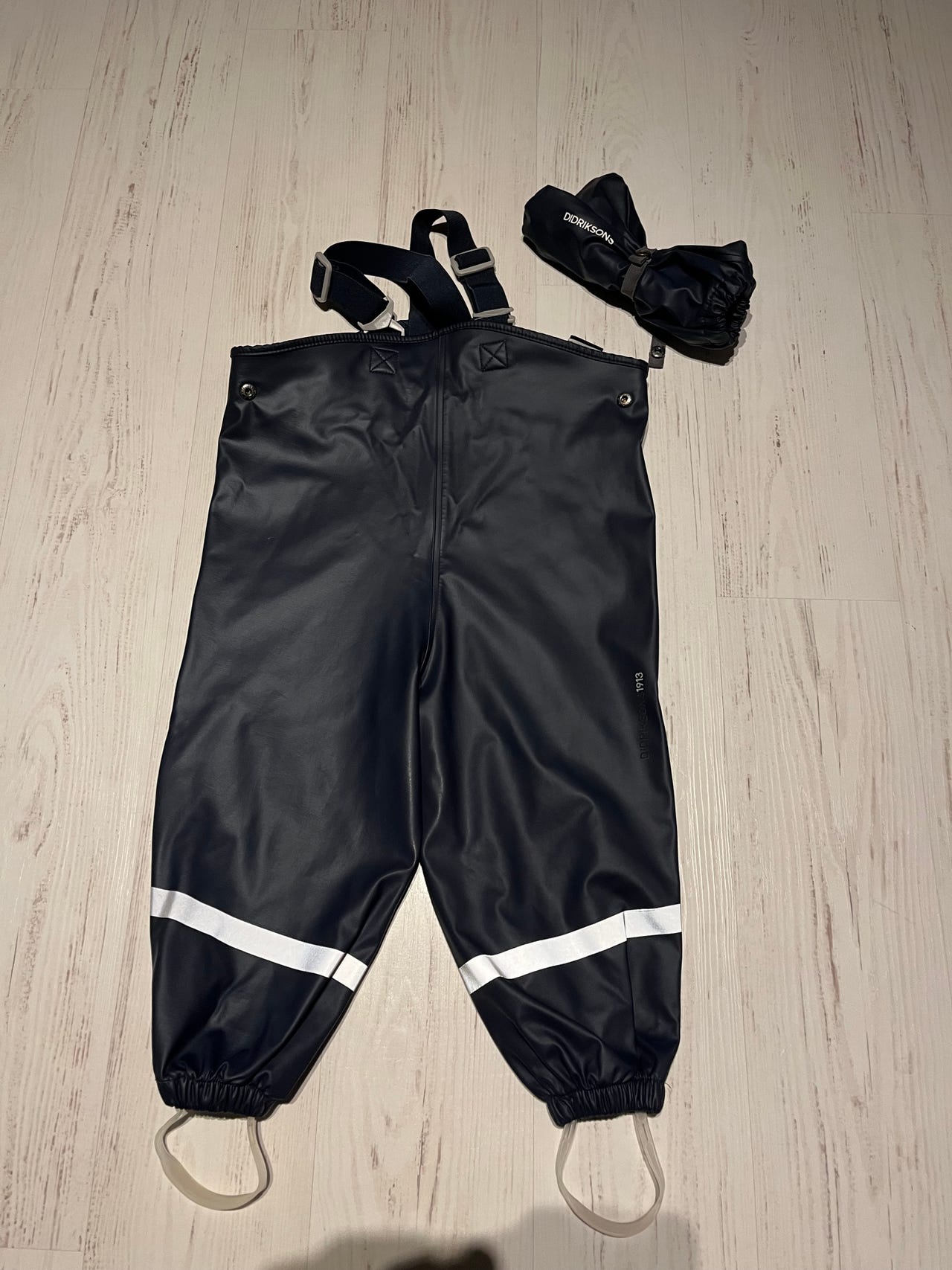 Didriksons kurahousut koko 90 & kurarukkaset koko 0 | Tori