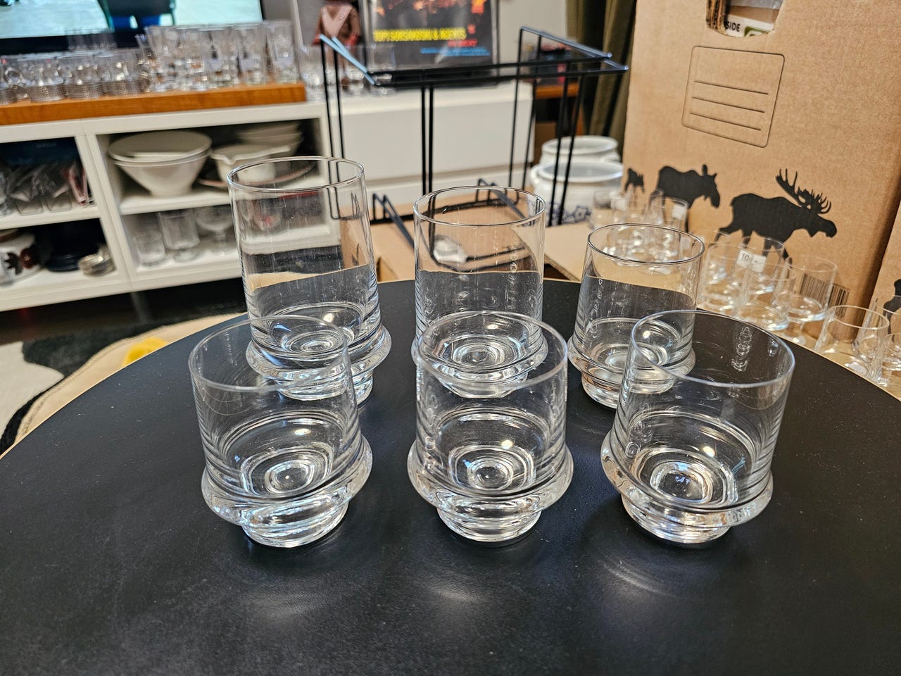 Tapio Wirkkala Iittala Marski sarjan lasit | Tori