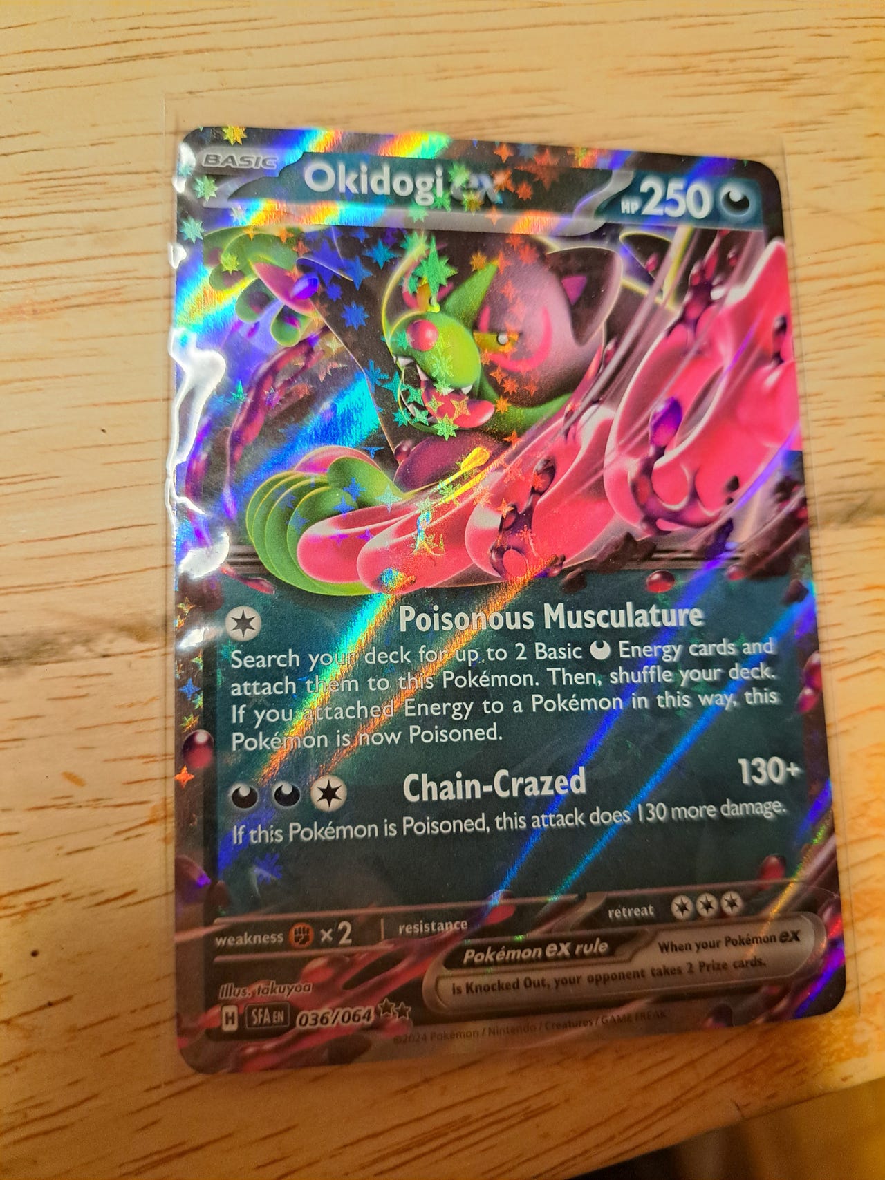 Okidogi EX pokemon kortti | Tori