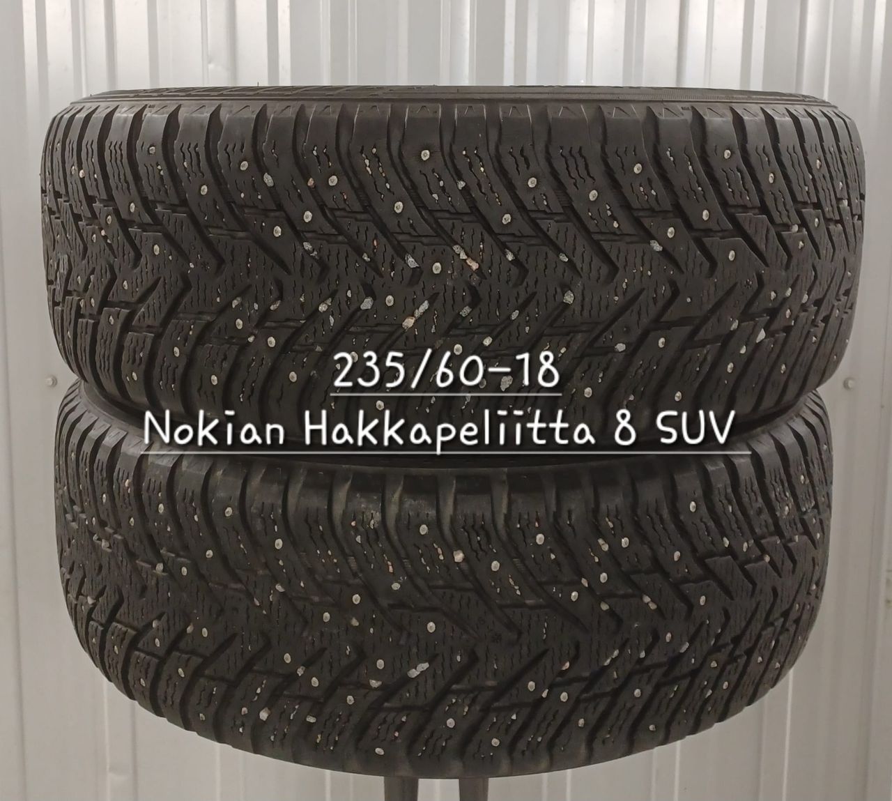 235/60-18 Nokian Hakkapeliitta 8SUV | Tori