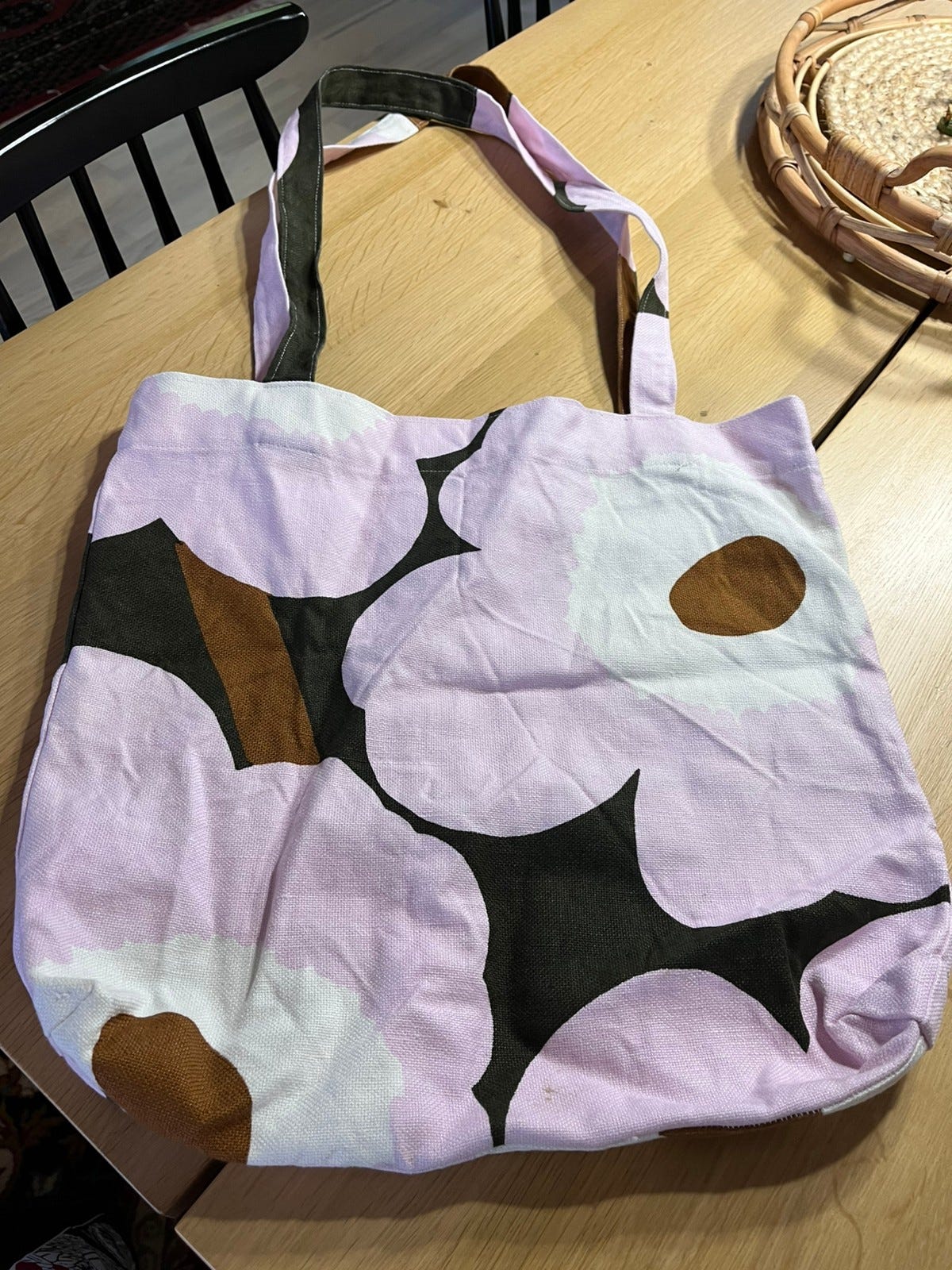 Kangaskassi unikko kangas | Tori