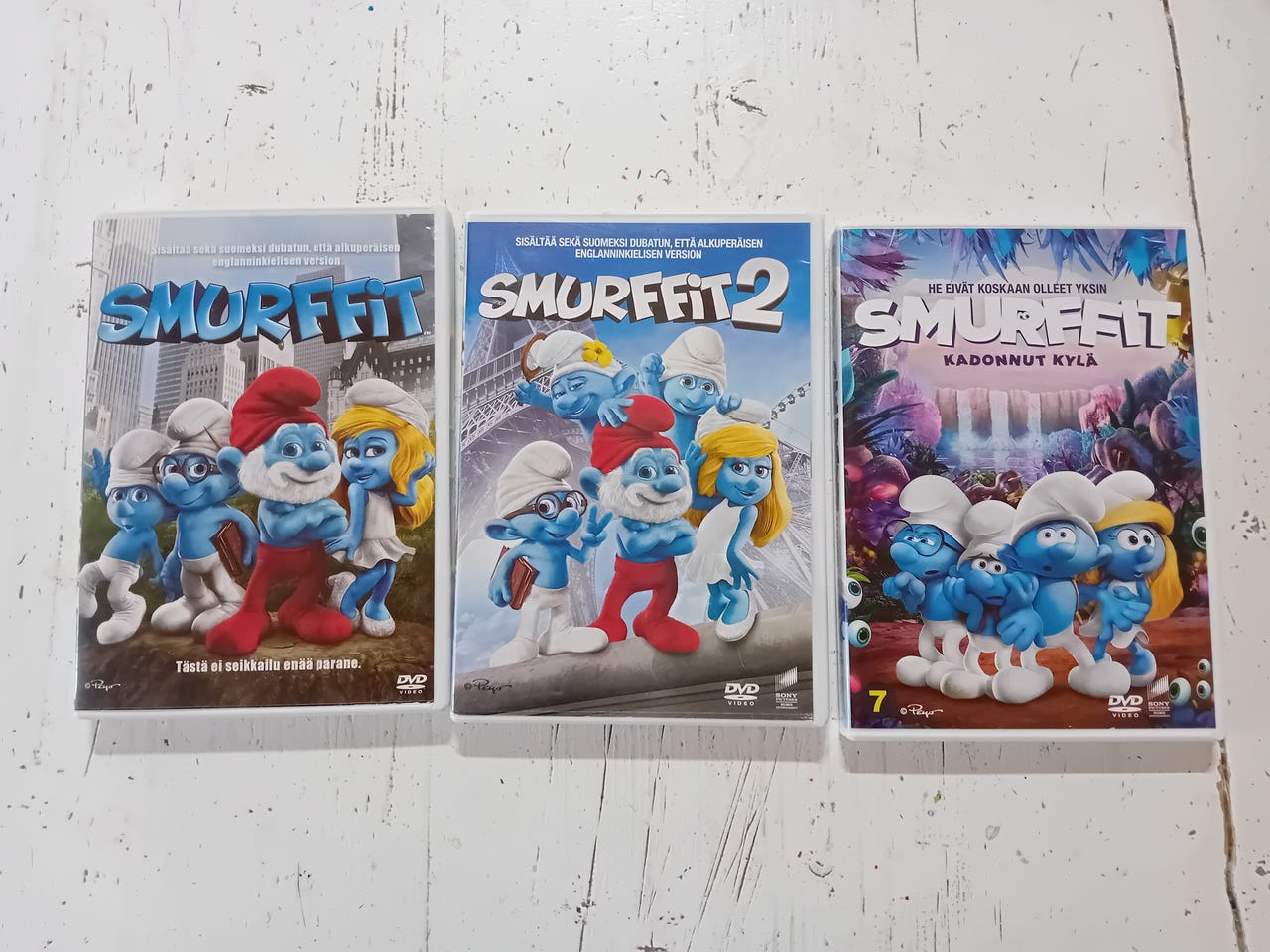 Smurffit elokuvat 3kpl dvd | Tori
