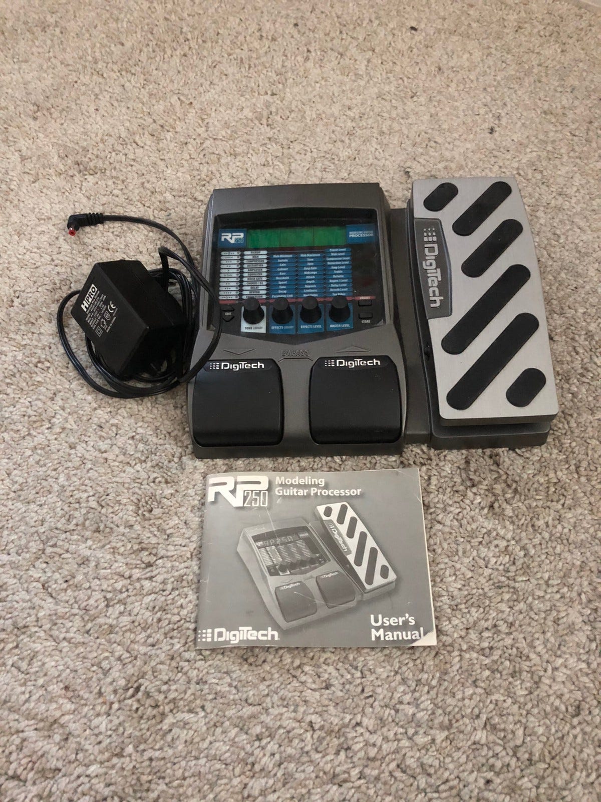 Digitech RP250 kitara efektipedaali | Tori