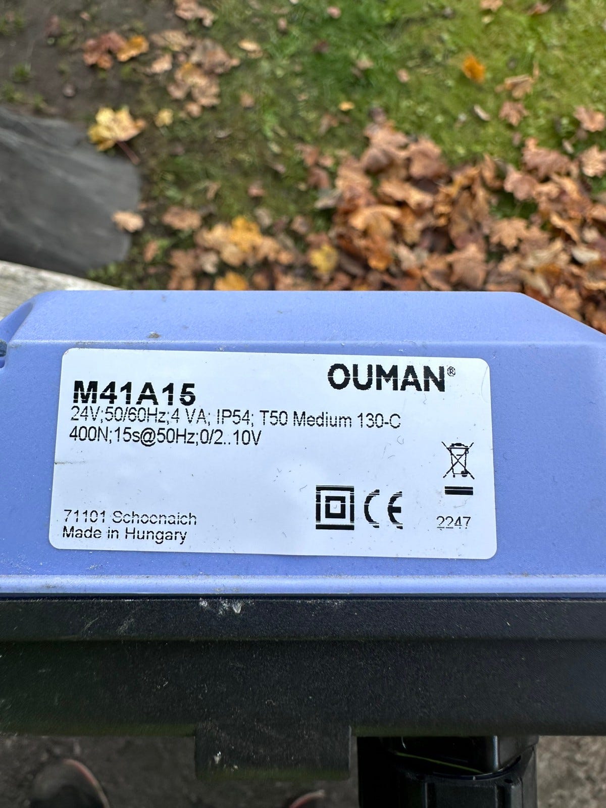 Ouman m41a15 venttilimoottori | Tori