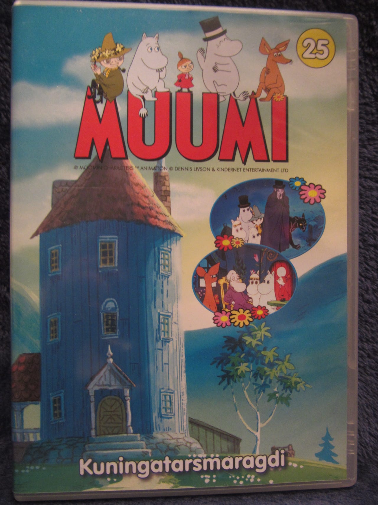 Muumilaakson tarinoita 25 Kuningatarsmaragdi dvd | Tori