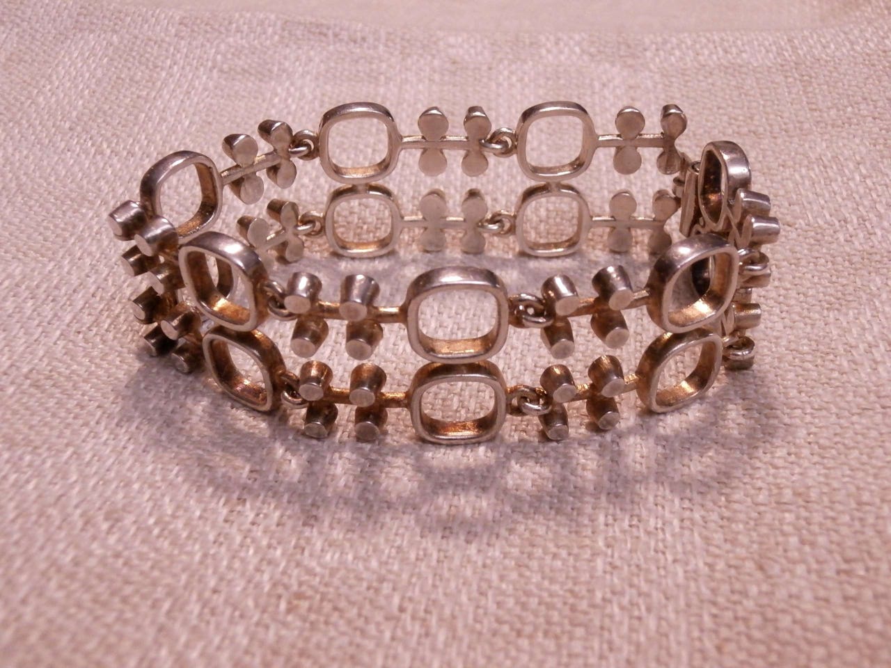 Hopeinen rannekoru, 20 cm, Jorma Laine (?) | Tori