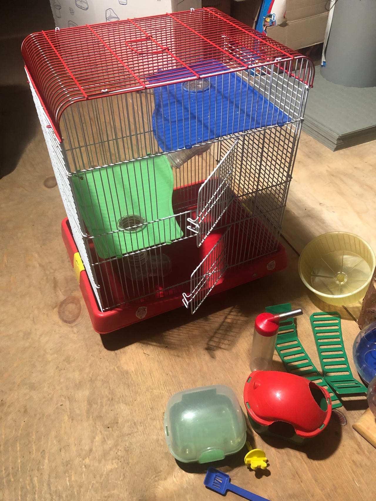 Hamsterin häkki+tarvikkeet | Tori