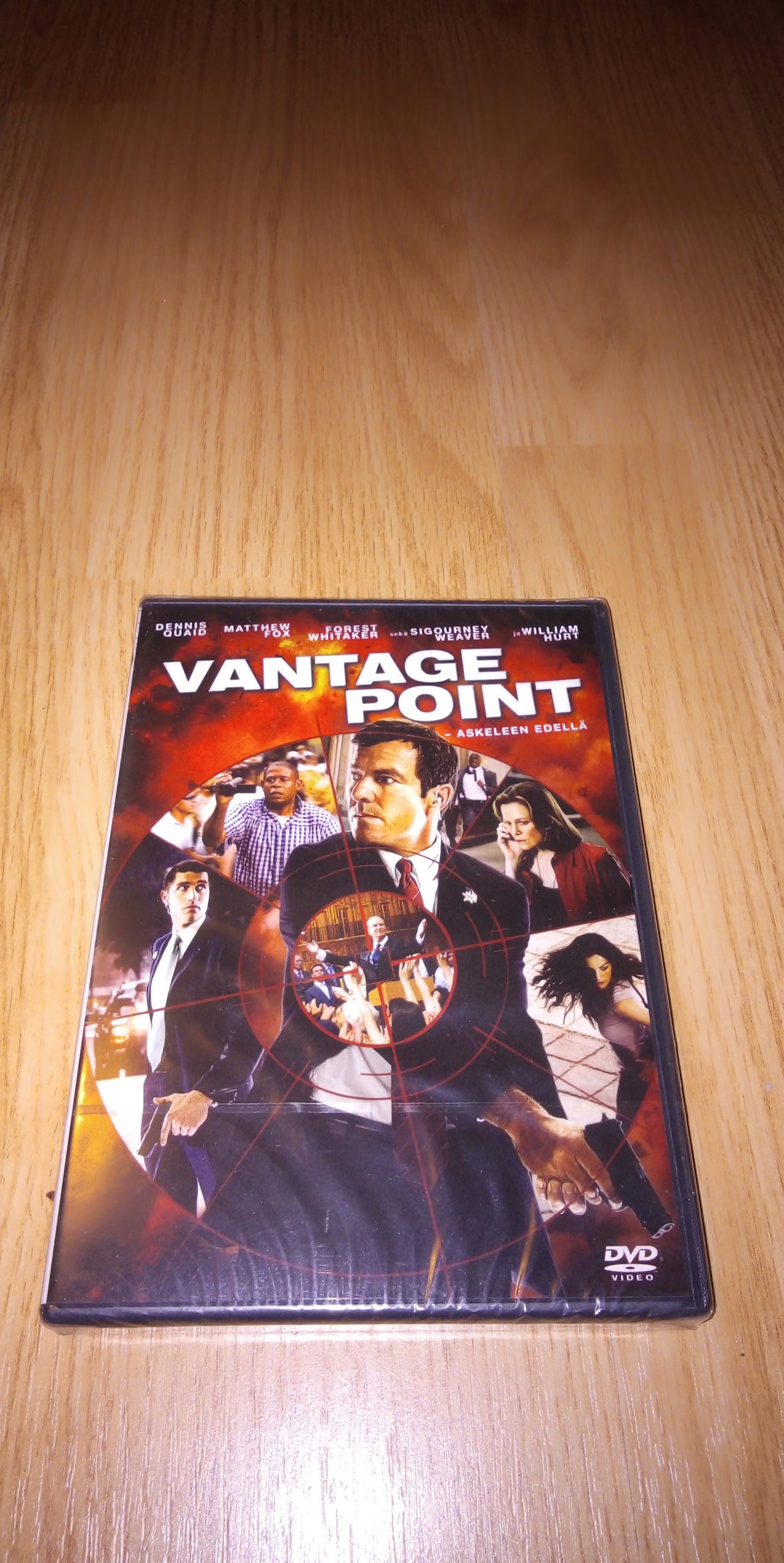 Vantage Point - Askeleen Edellä (Uusi, Suomijulkaisu) DVD | Tori