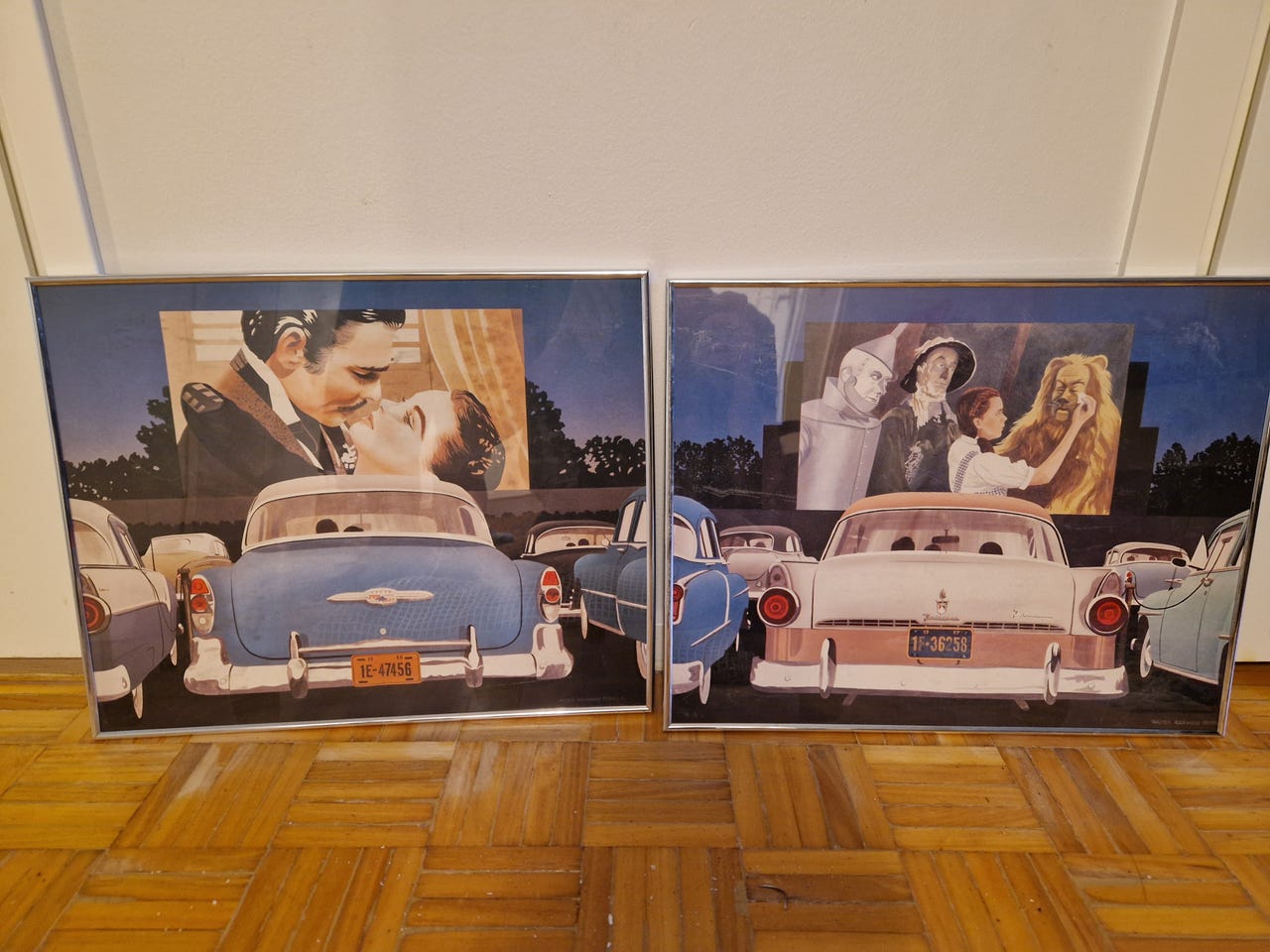 Kaksi Walter Rockwood Ferris II vintage taulua | Tori