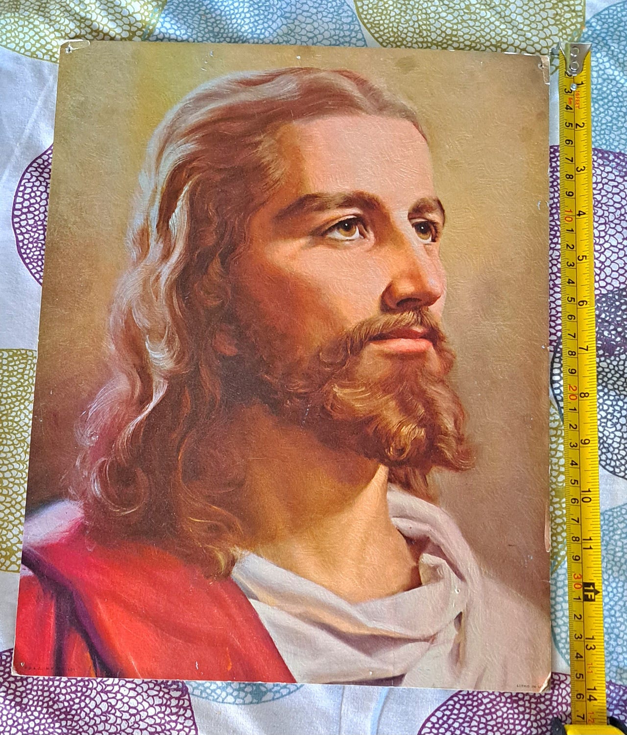 Jeesus-taulu, Jeesus-kuva, pyhä kuva, pyhä taulu, iso | Tori