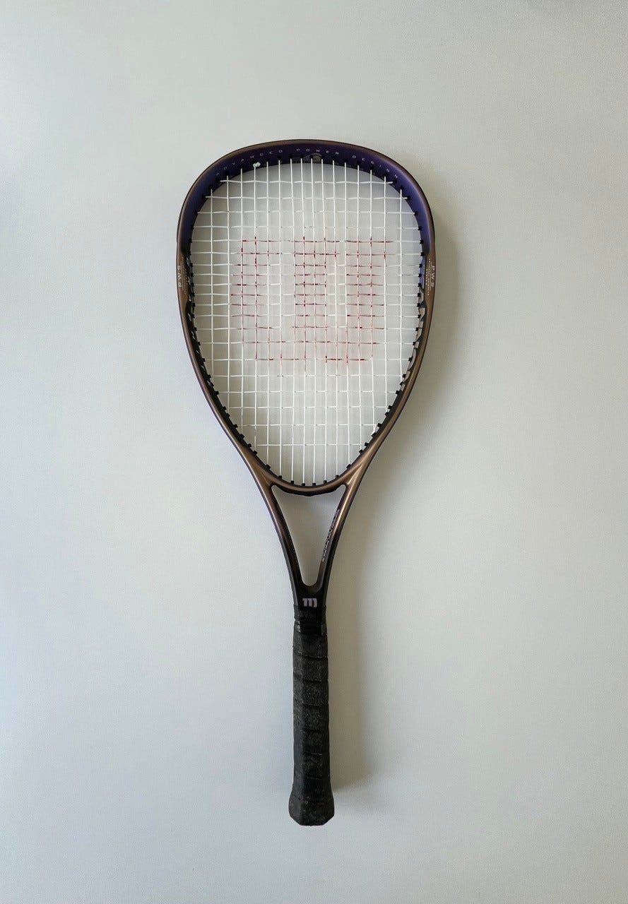 Wilson Kannon Graphite tennismaila, oversize | Tori