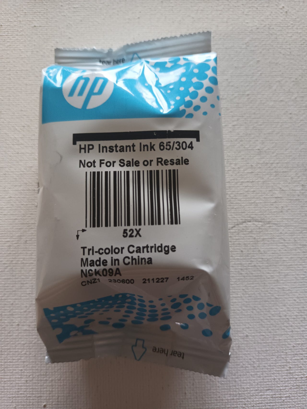 HP instant Ink 65/304 Tri-color värikasetti tulostimeen | Tori