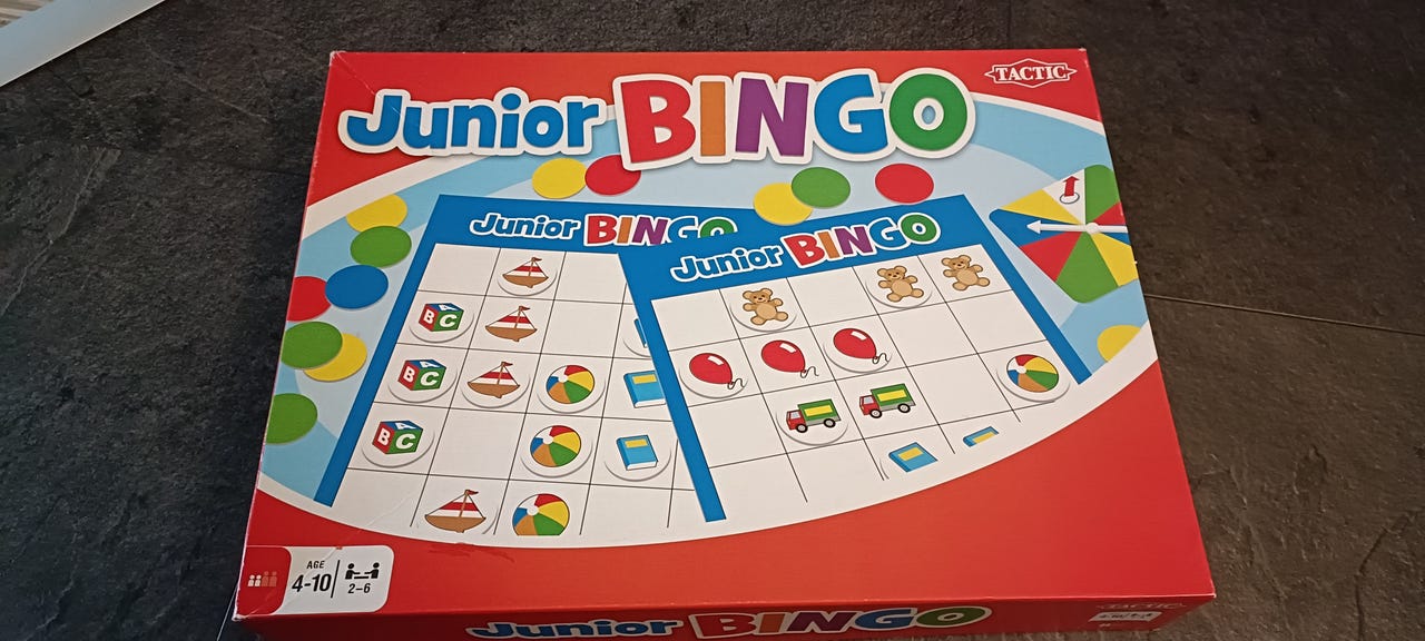 Junior bingo | Tori