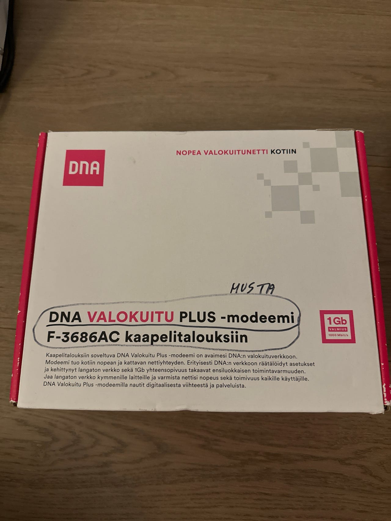 DNA valokuitu plus modeemi | Tori