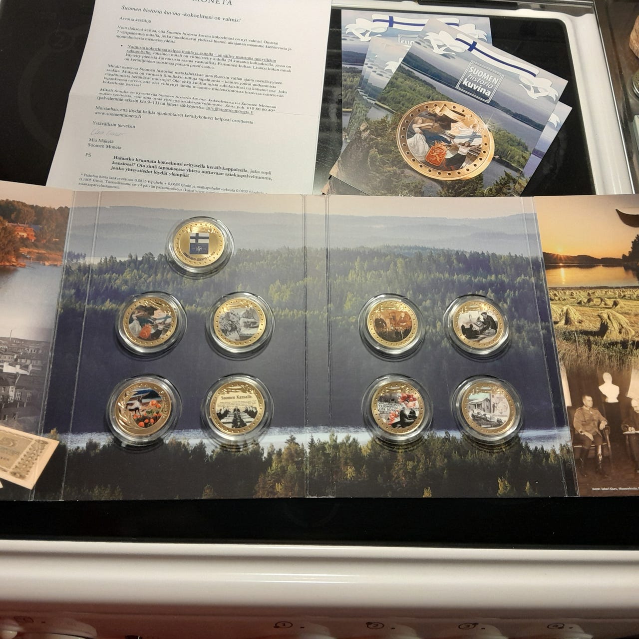 Suomen historia kuvina mitalit | Tori