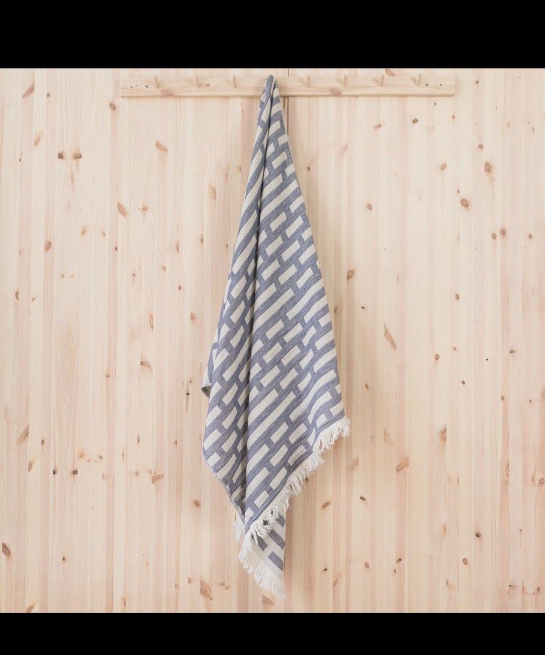 Uusi Lina Vuono pyyhe 90x170 cm, väri siniharmaa | Tori