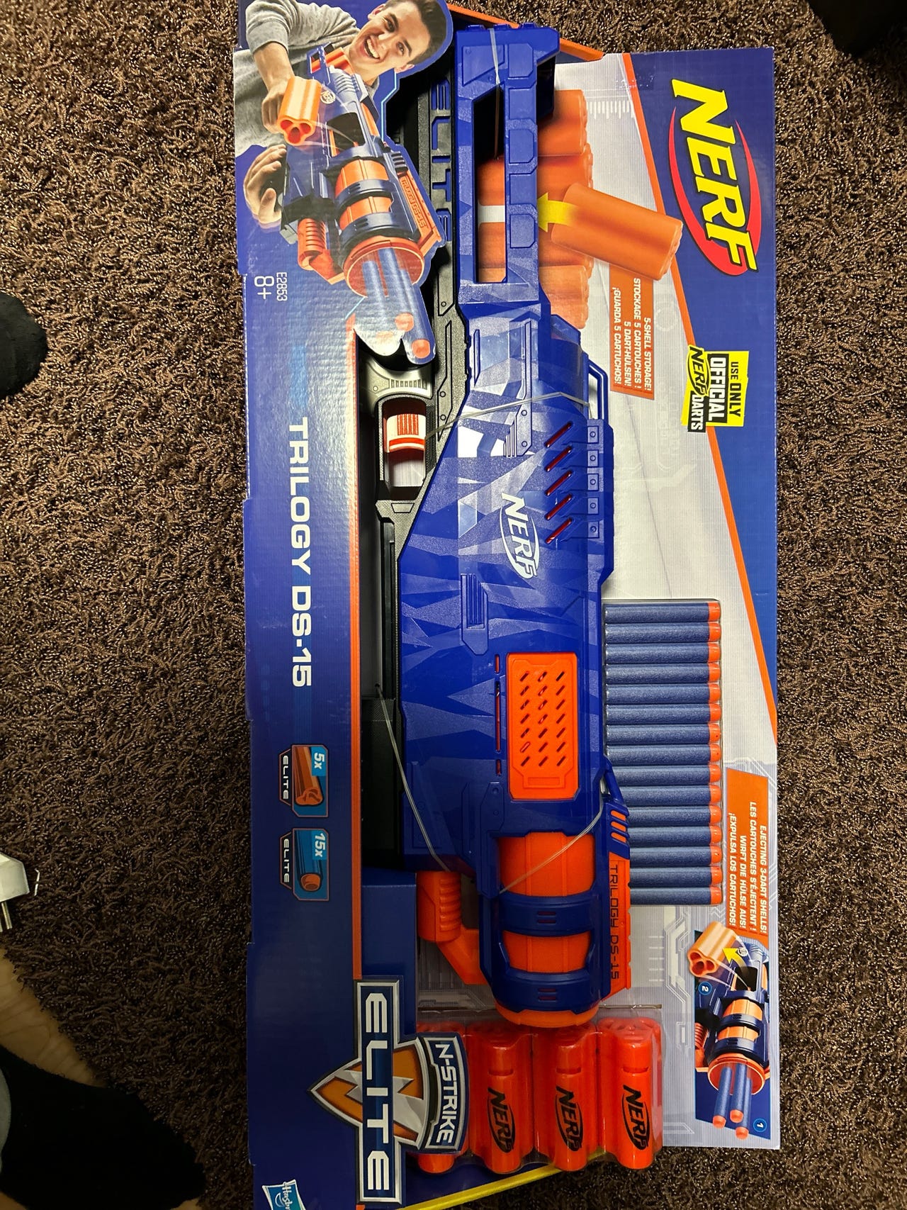 Avaamaton paketti Nerf Trilogy Ds-15 | Tori
