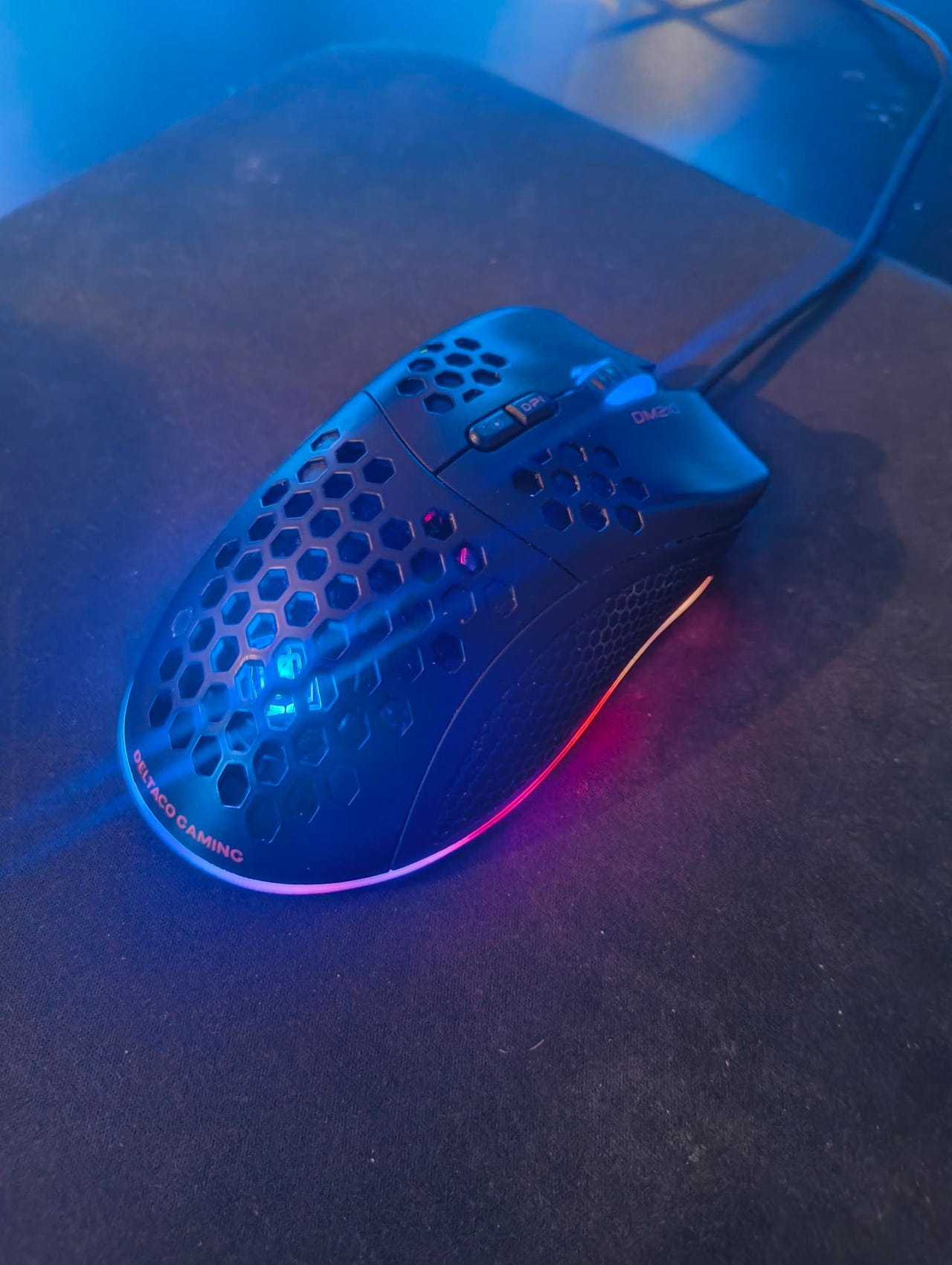 Ultrakevyt pelihiiri - Deltaco Gaming, DM210, 6400 DPI, musta | Tori