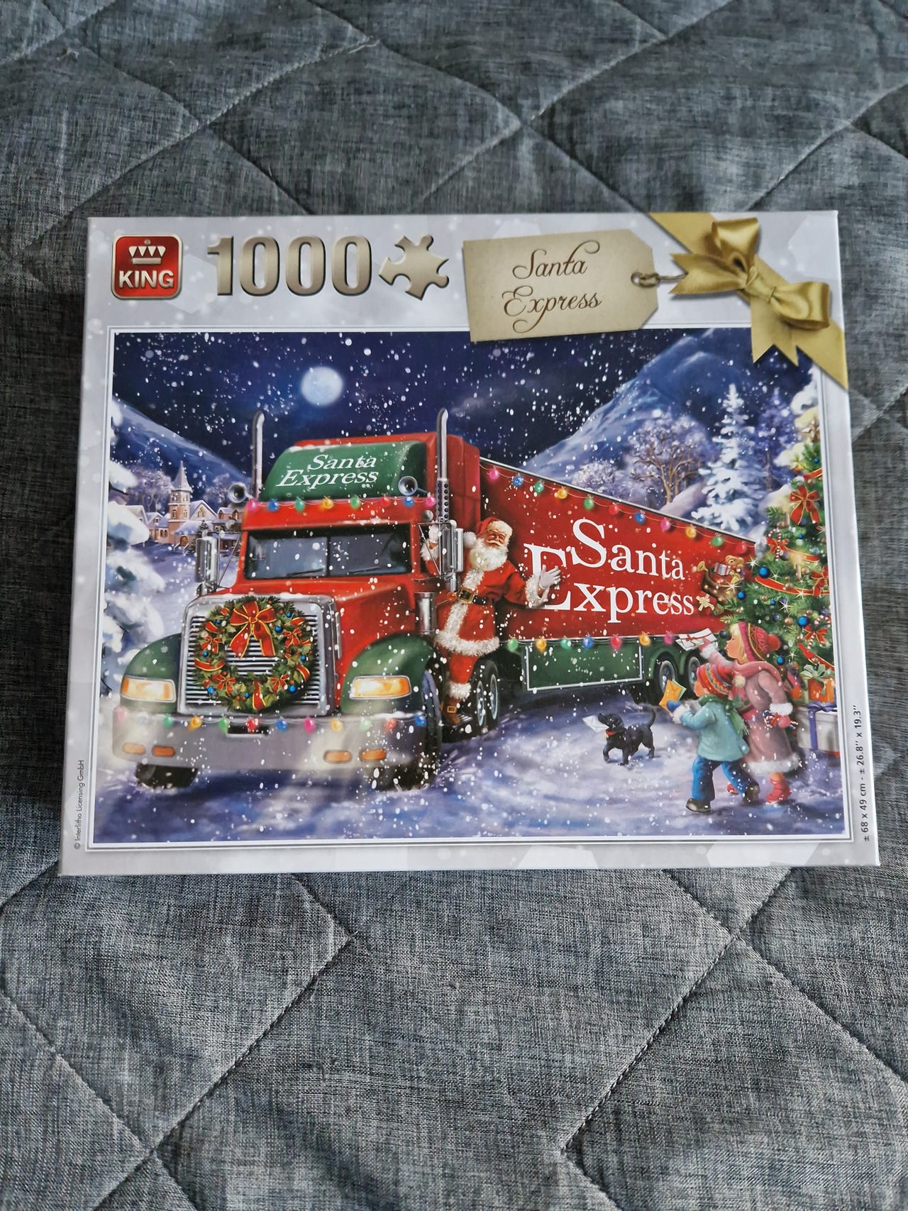 Palapeli Joulukalenteri, 1000 palaa | Tori