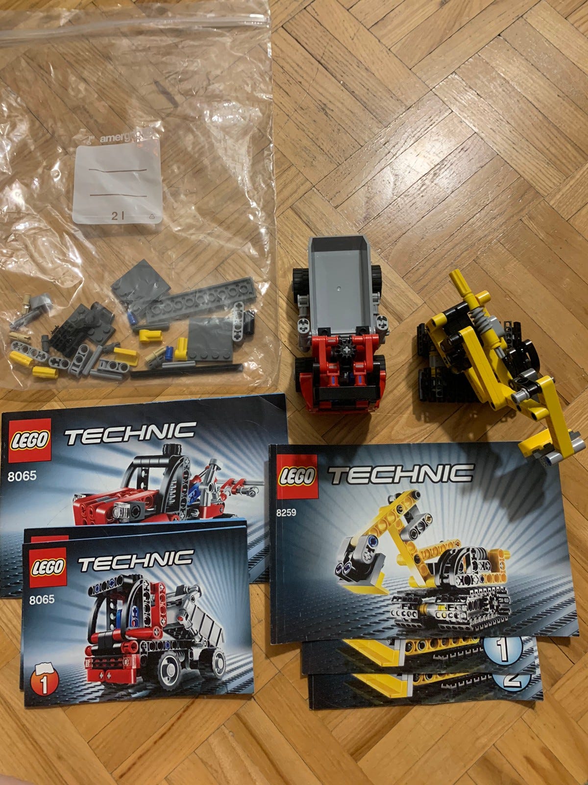 Lego Technic 8065 ja 8259 | Tori