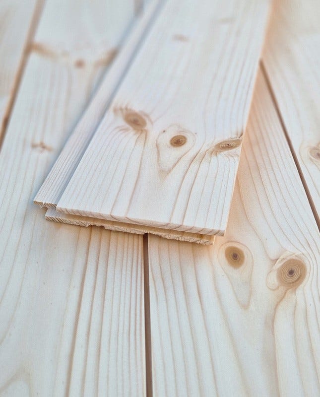 Sisustuspaneeli Saunapaneeli Kuusi 14x120 STS 3 AB-laatu (1,85 €/m) | Tori