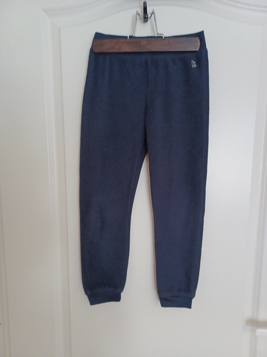 Tummansiniset fleece-housut 110/116cm | Tori