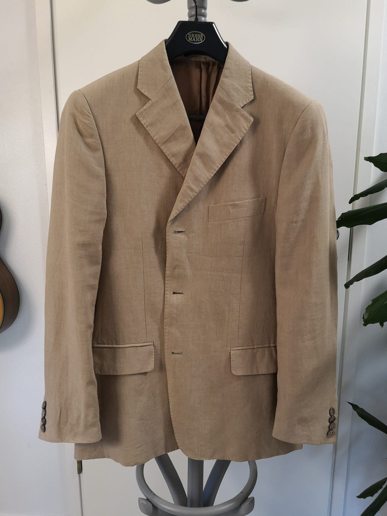 Puvuntakki / pikkutakki pellavasta (koko 48-52, ks. kuvaus) | Tori