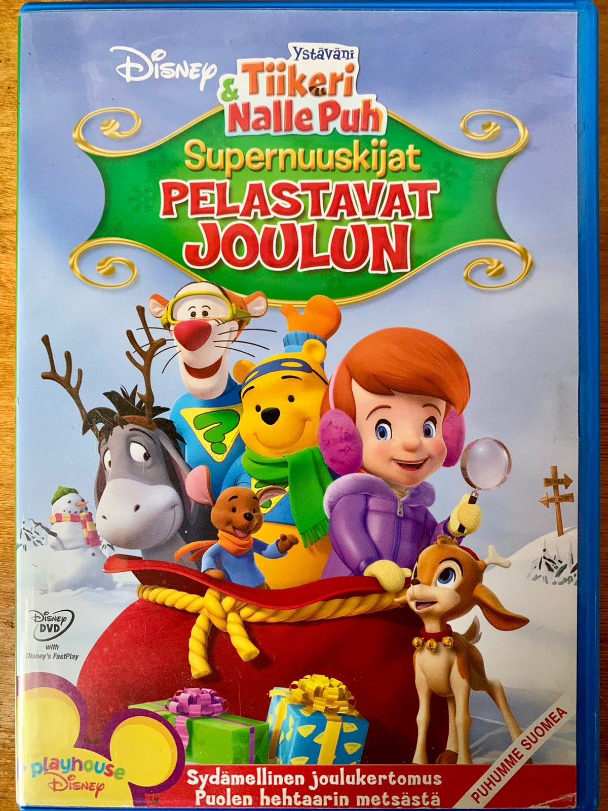Nalle Puh - Supernuuskijat pelastavat joulun DVD | Tori