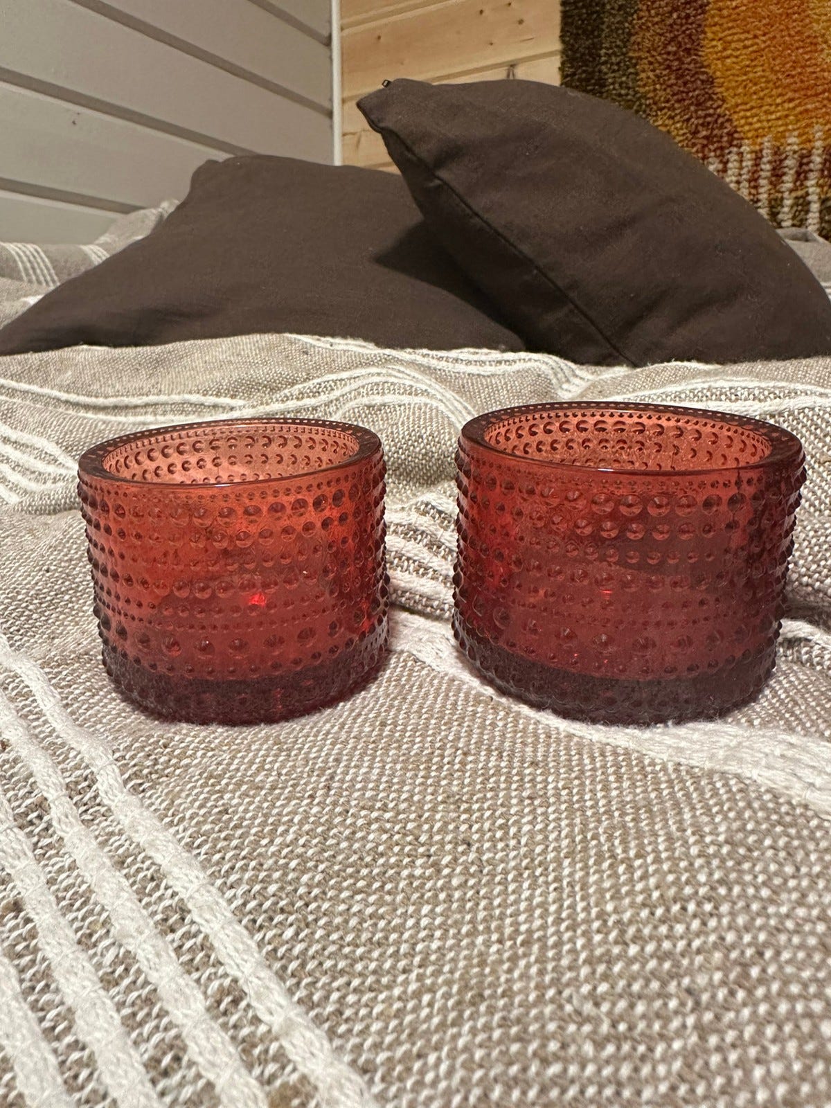 Iittala kastehelmi kynttiläkipot | Tori