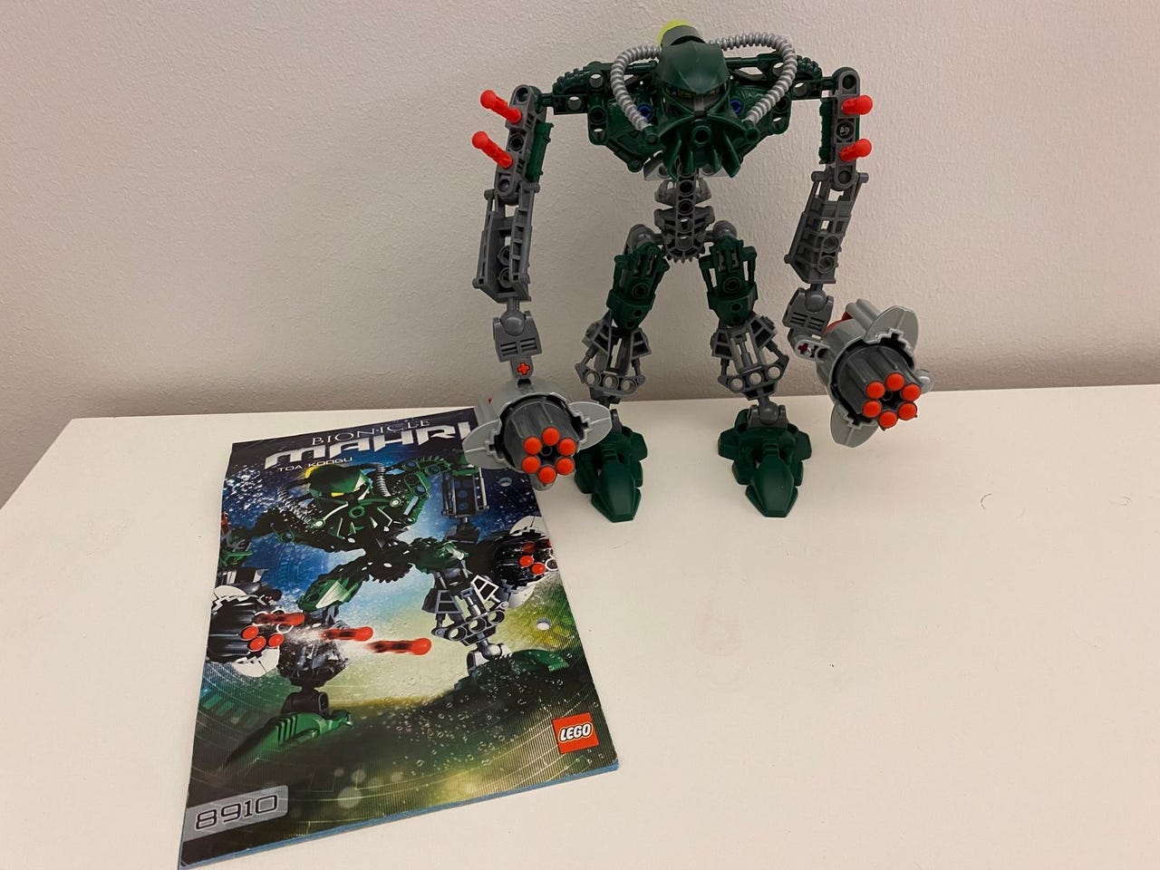 8910 Lego Bionicle Mahri Toa Kongu | Tori