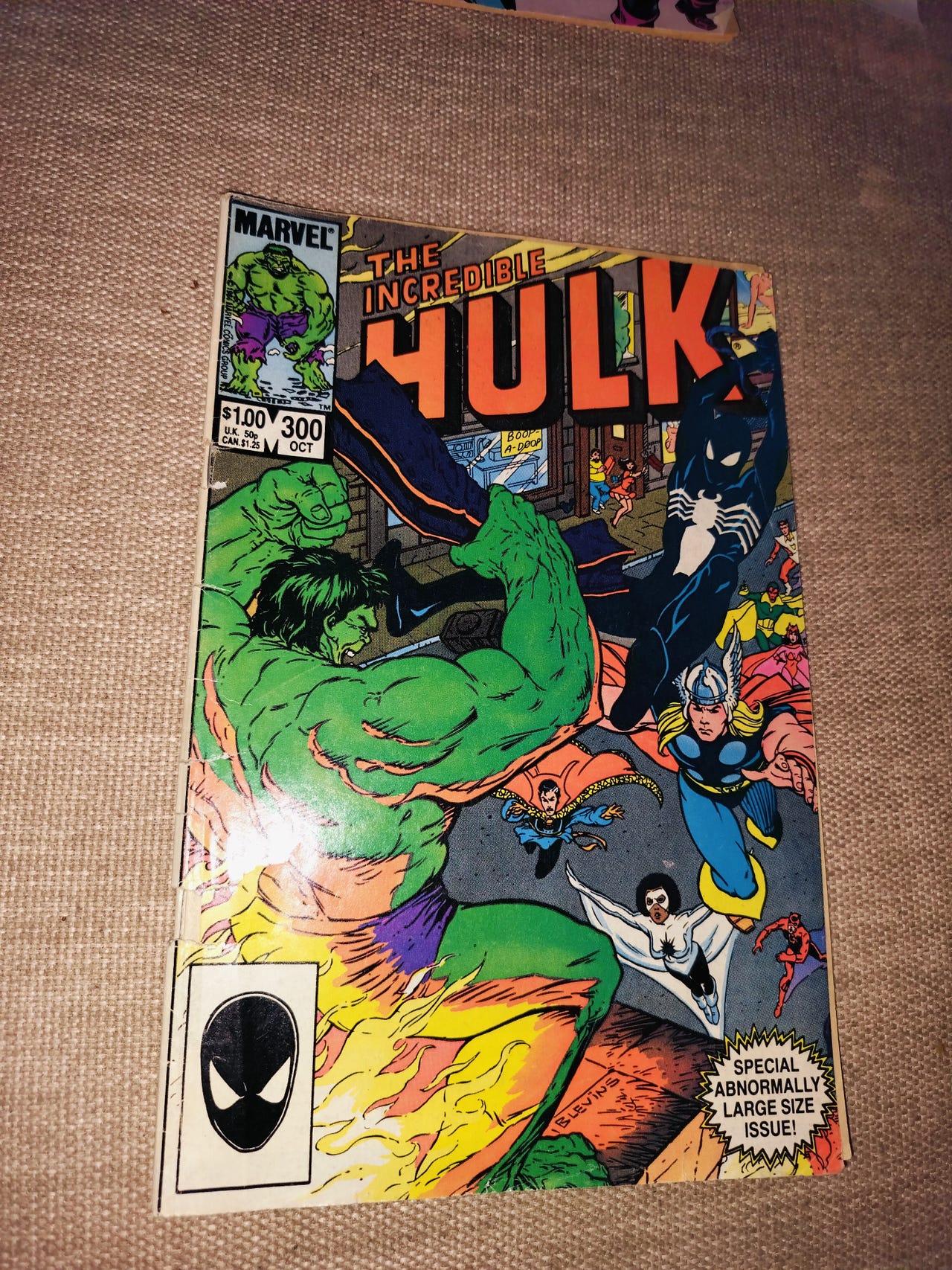 Marvel Magazine The Incredible Hulk 300 Oct | Tori