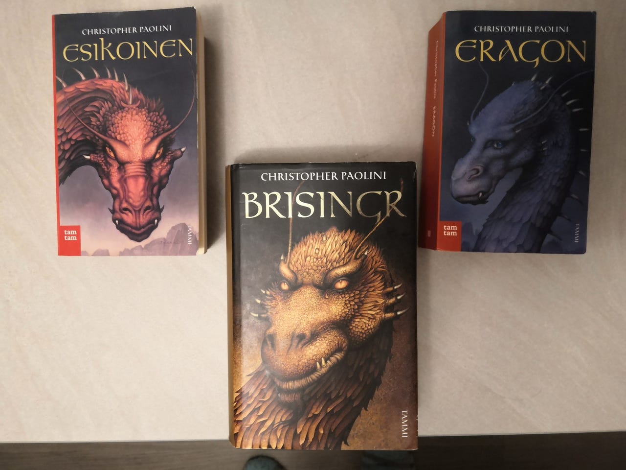 Christopher Paolini Brisingr Fantasiromaani | Tori