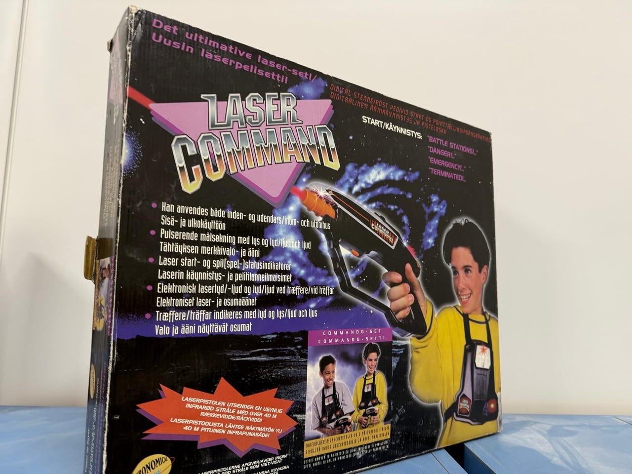 Laser command -90 luvulta | Tori