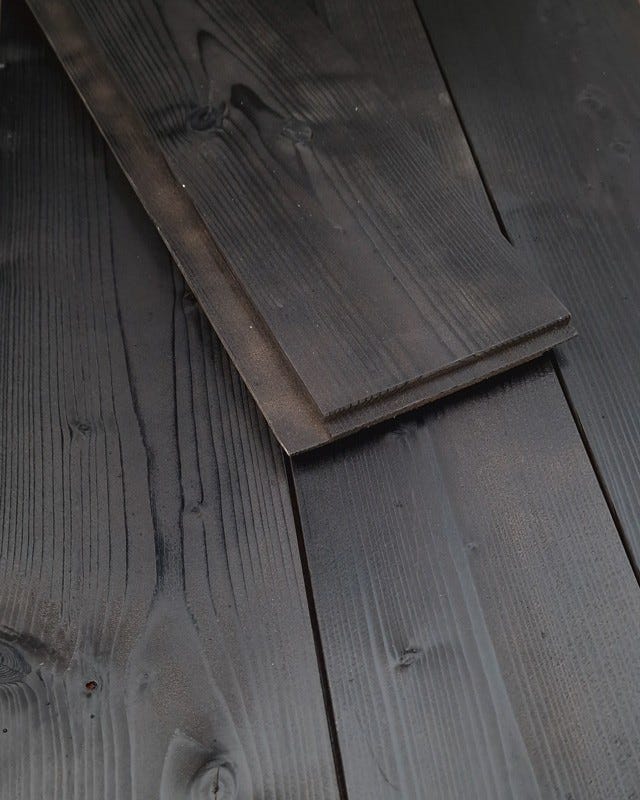 Sisustuspaneeli Kuusi 17×145 STS Musta 3,69 €/m | Tori