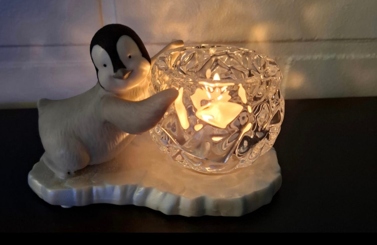 Joulu/ partylite pingviini tuikku | Tori