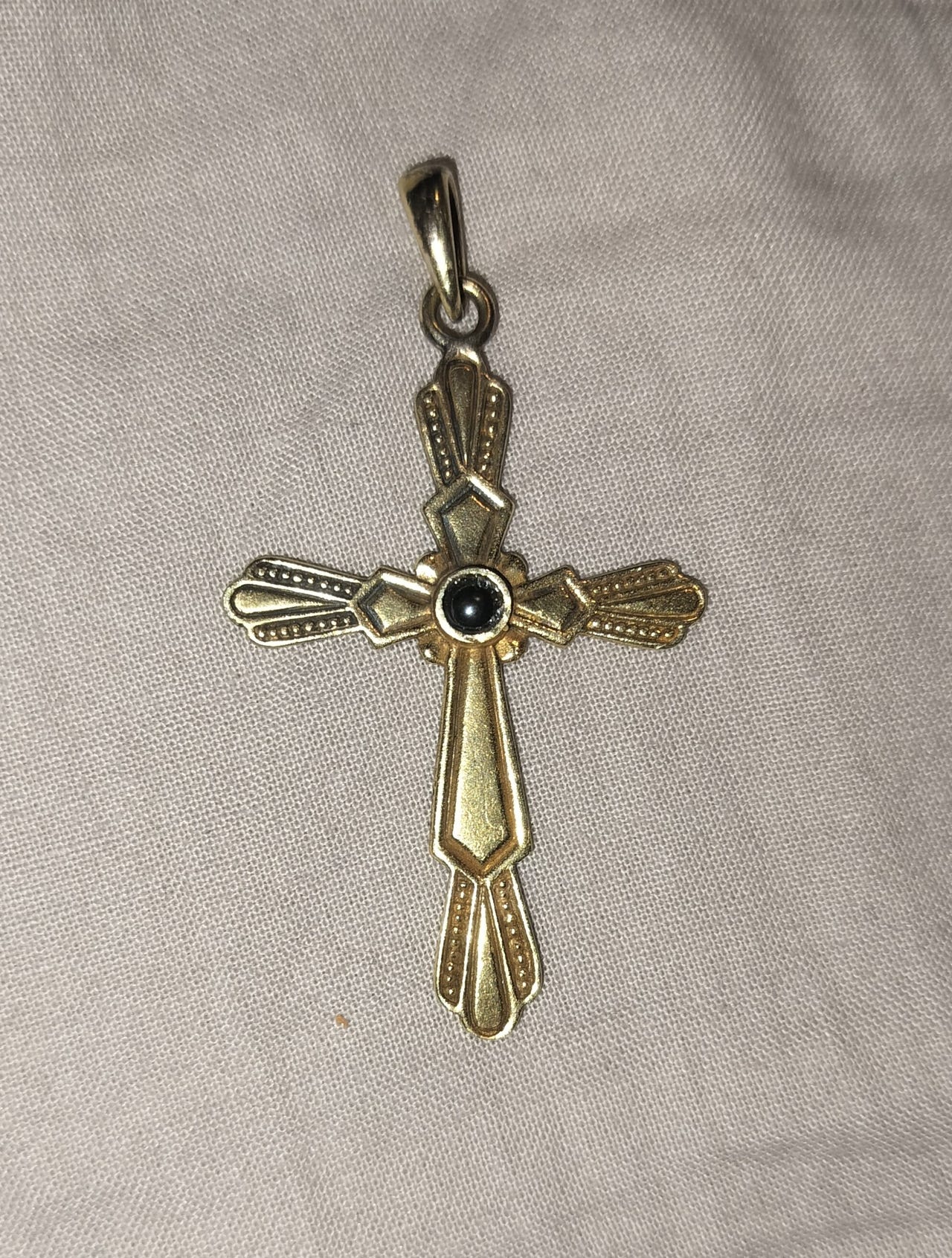 KGK vintage kullattu hopea design risti riipus | Tori