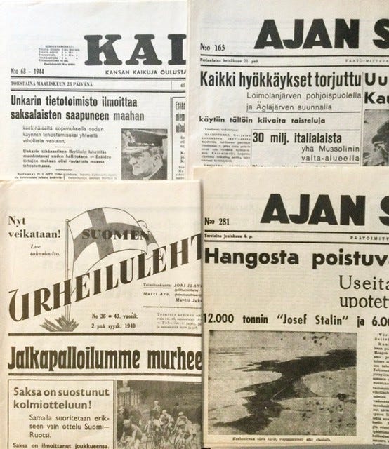 Sota-ajan Lehtiä 4 kpl | Tori